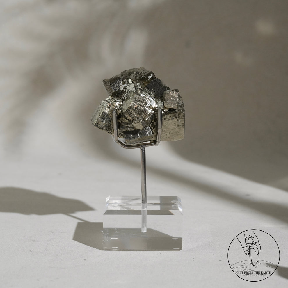 秘魯黃鐵礦原石 – GFE Handpicked Crystals